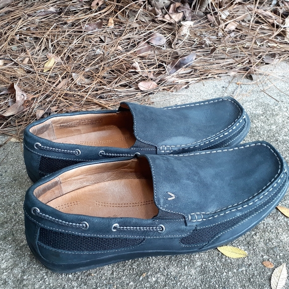 Vionic | Shoes | Mens Vionic Earl Black Leather Mocassin Loafers | Poshmark